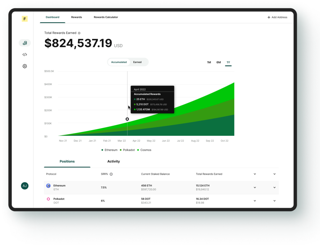 Staking App - Figment