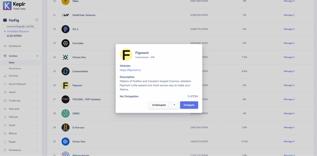 Cosmos: Staking Guide - Figment