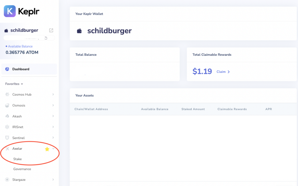 Axelar: Staking Guide - Figment