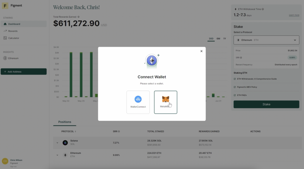 How to Stake Ethereum Through the Figment Staking App - Figment