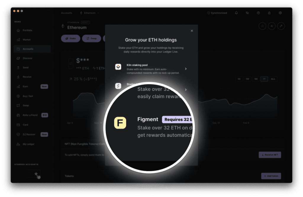 Staking ETH on Ledger Live: Full Guide - Figment