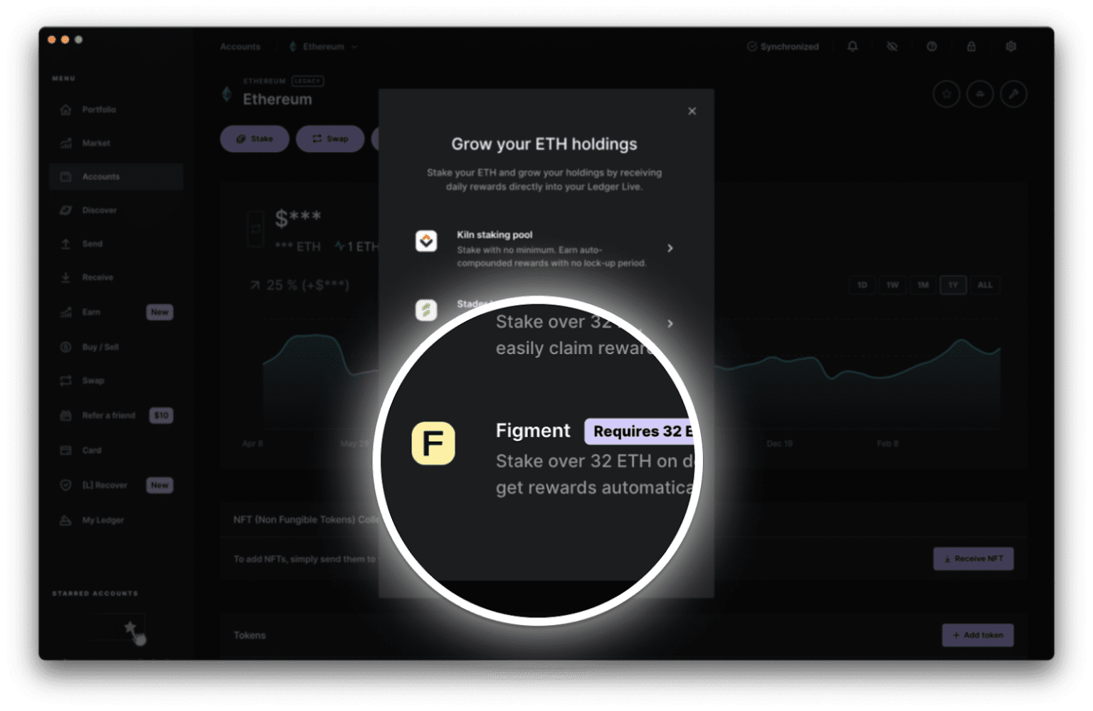 Staking ETH on Ledger Live: Full Guide - Figment